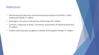 THEORIES OF DISPERSION & PHARMACEUTICAL DISPERSION | PPTX