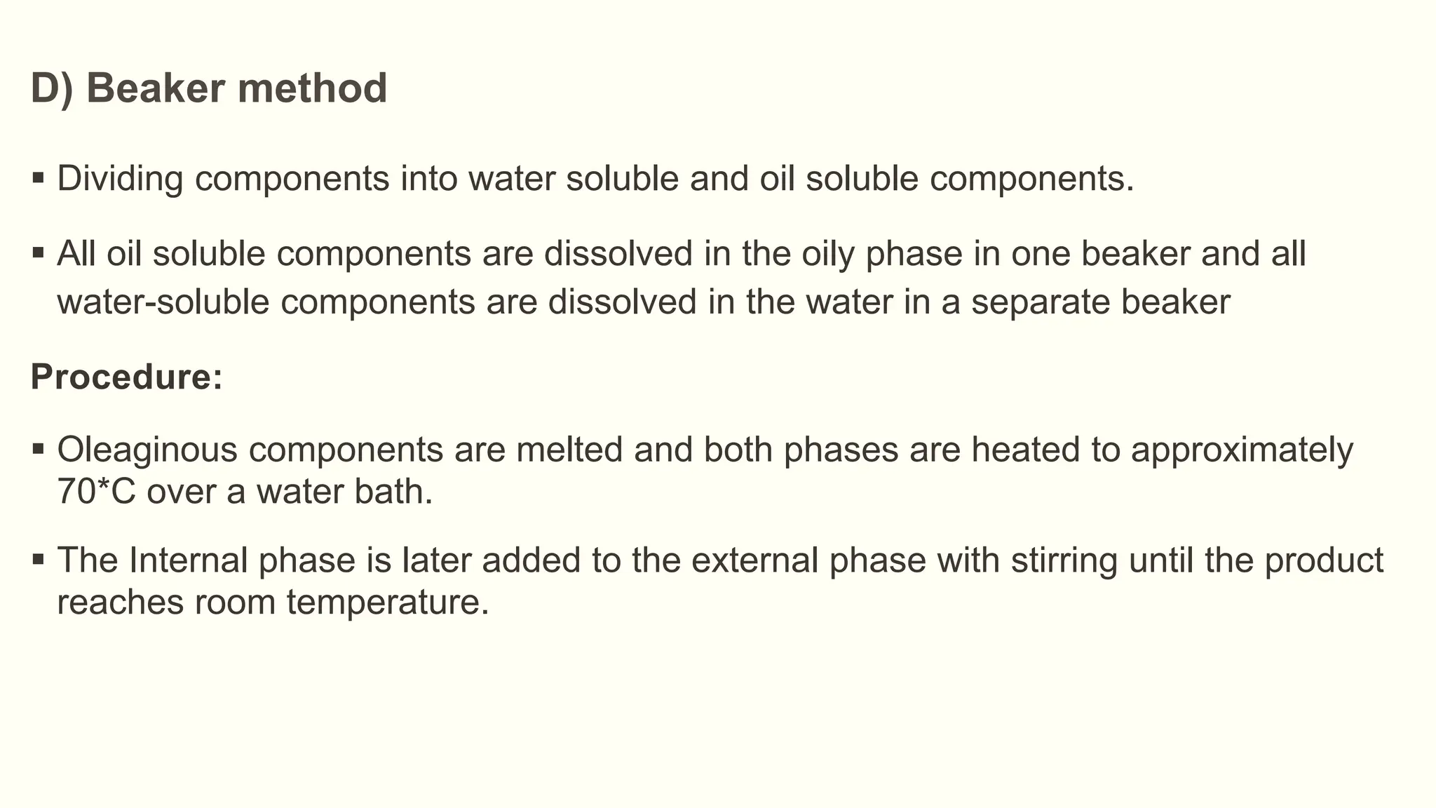 Theories of dispersion, pharmaceutical dispersion (Emulsion and ...