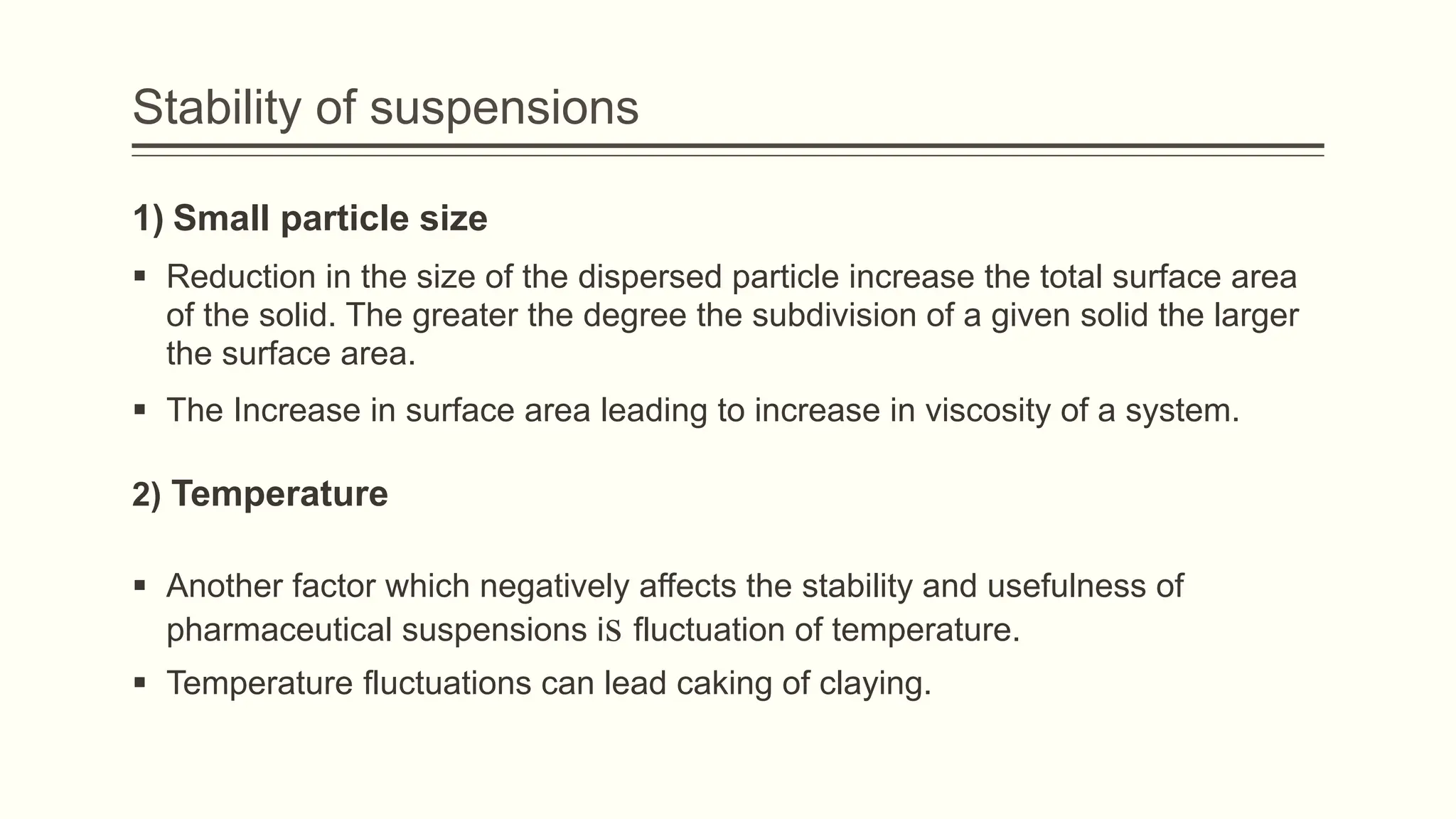 Theories of dispersion, pharmaceutical dispersion (Emulsion and ...
