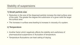 Theories of dispersion, pharmaceutical dispersion (Emulsion and ...