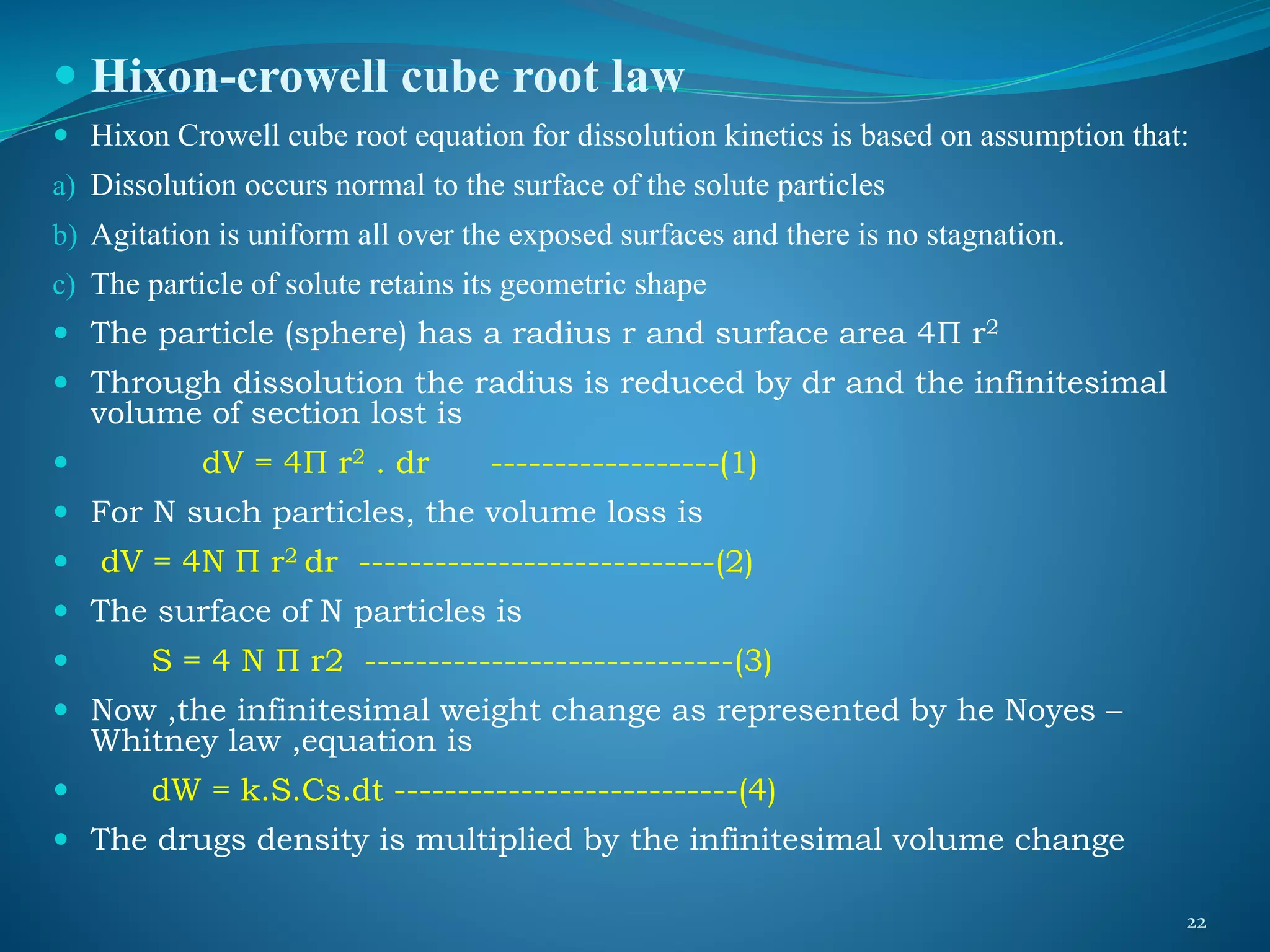 Theories of dissolution | PPTX