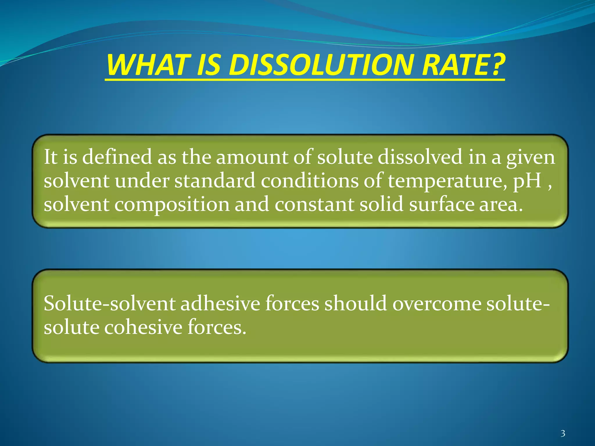 Theories of dissolution | PPTX