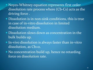 Theories of dissolution | PPTX