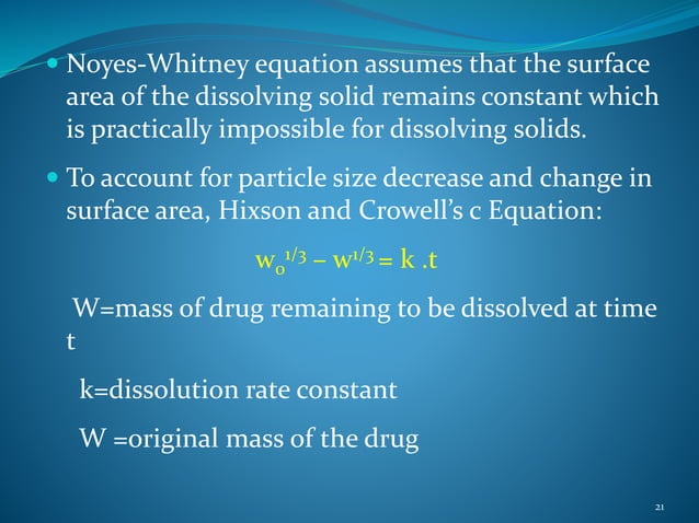 Theories of dissolution | PPTX | Chemistry | Science