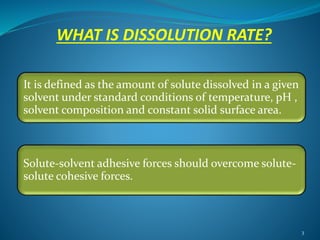 Theories of dissolution | PPTX