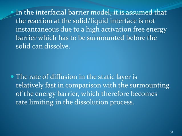 Theories of dissolution | PPTX | Chemistry | Science
