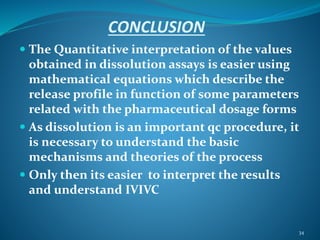 Theories of dissolution | PPTX