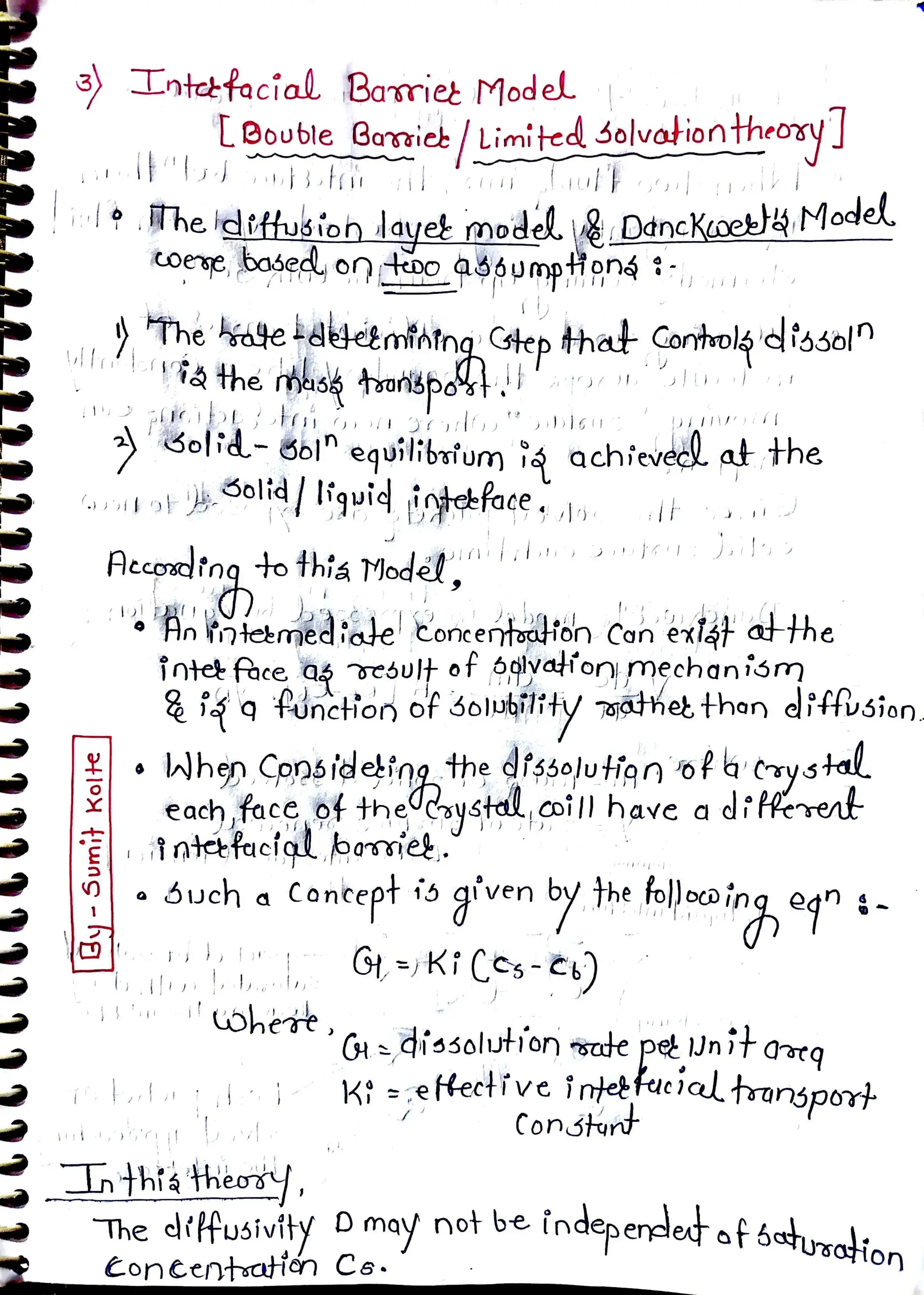 Theories Of Dissolution Pdf