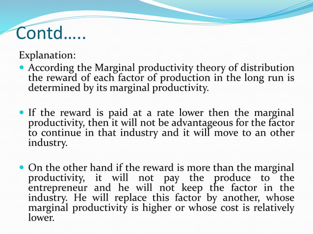 Theories Of Distribution.pptx | Business | Business and Finance