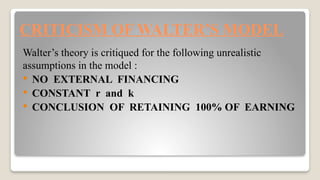 Comprehensive Analysis of Dividend Theories: Gordon, Walter & M.M ...