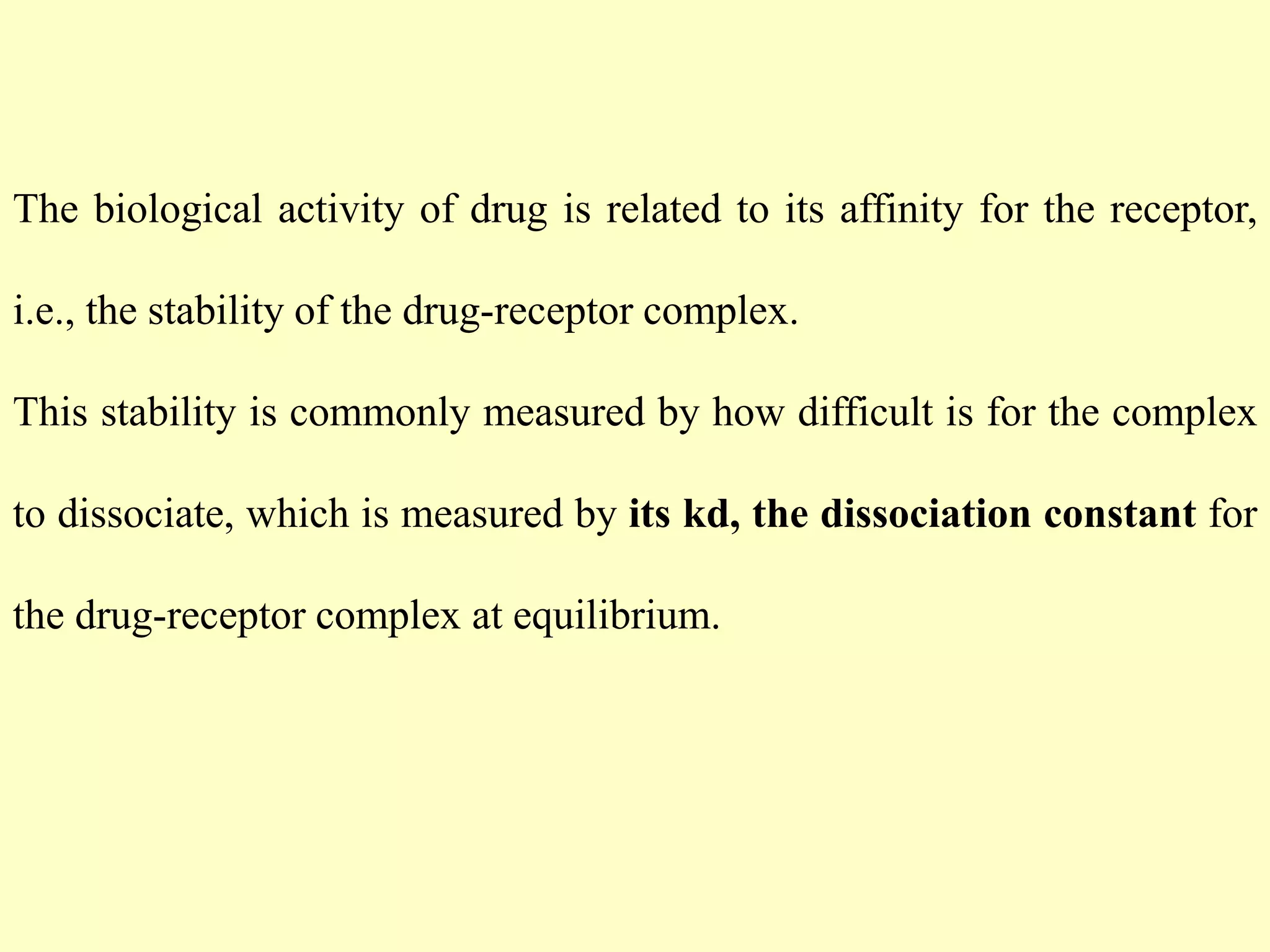 THEORIES OF DRUG RECEPTOR INTERACTION | PPTX