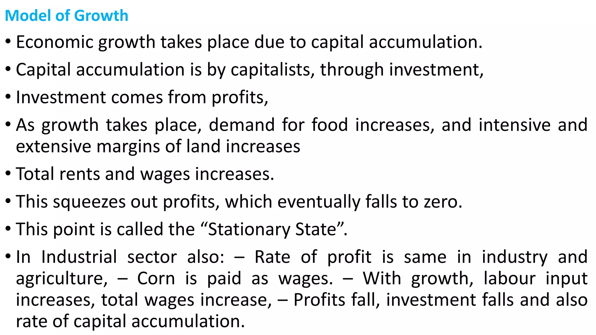 Theories of economic development | PPTX
