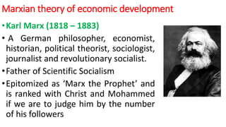 Theories of economic development | PPTX