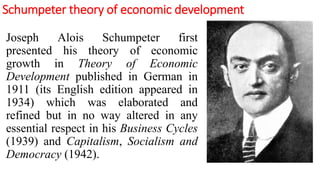 Theories of economic development | PPTX