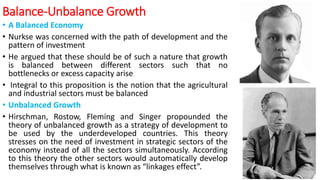 Theories of economic development | PPTX