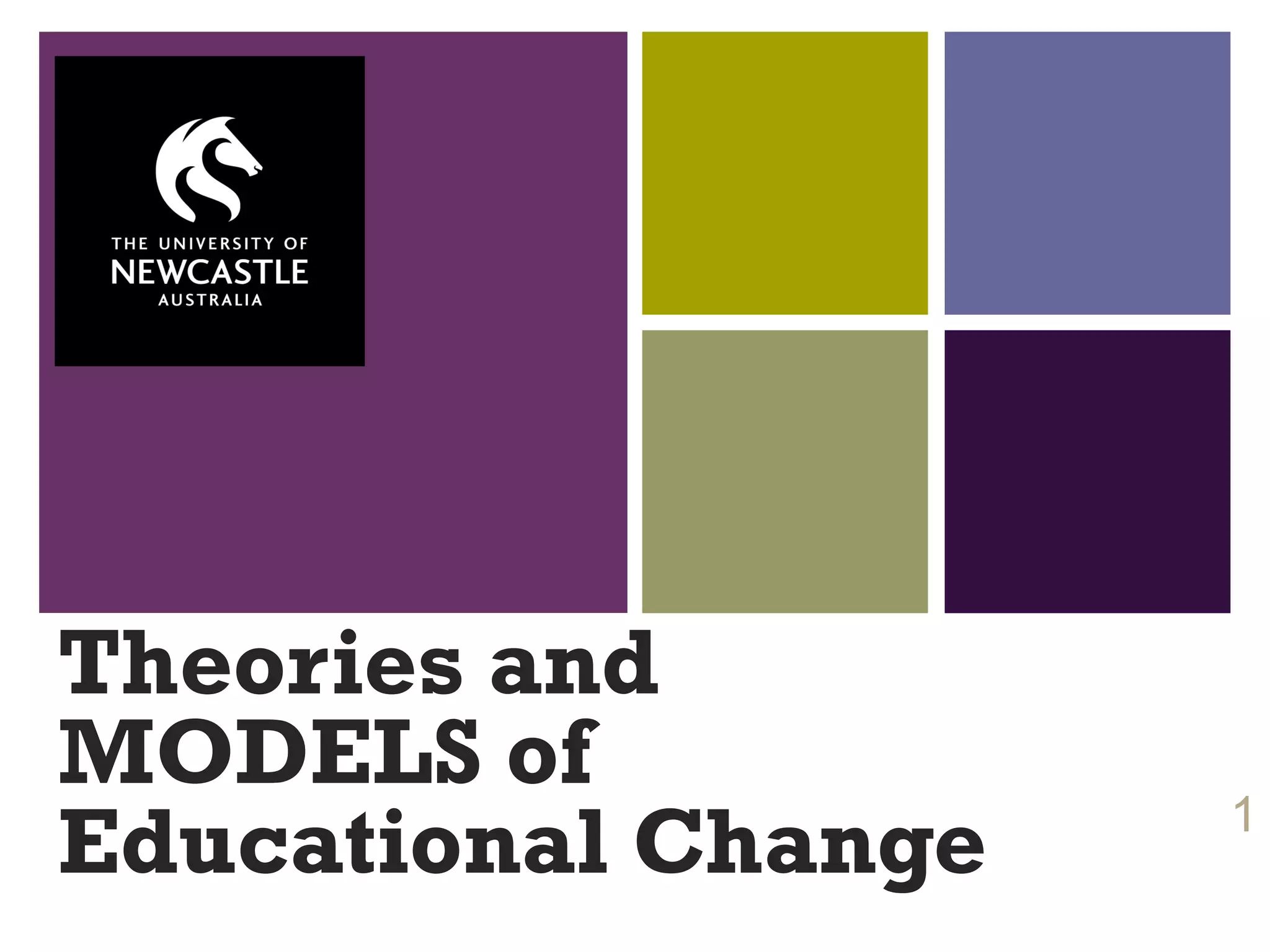 Theories of educational change | PPT