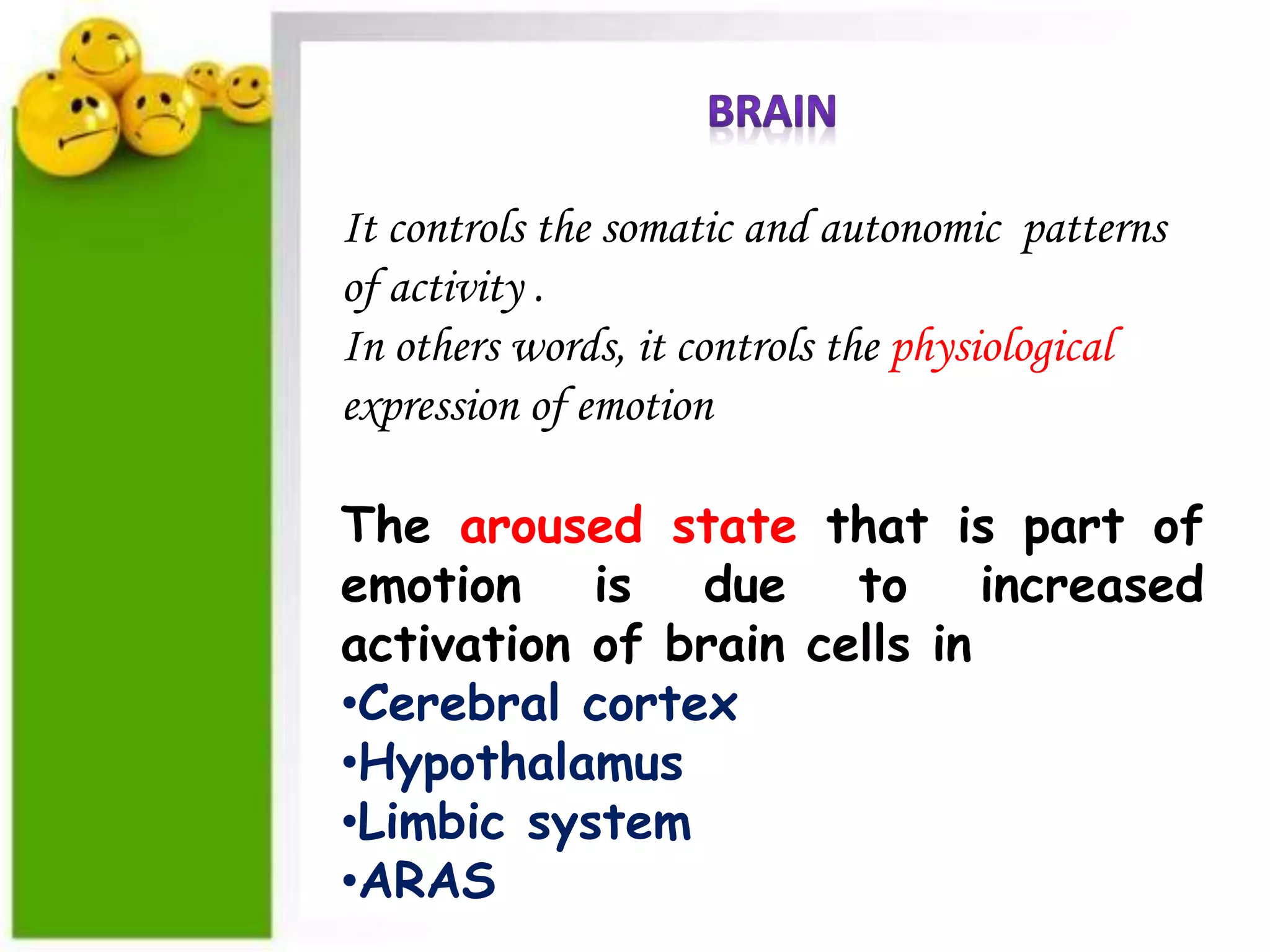Theories of emotion | PPTX