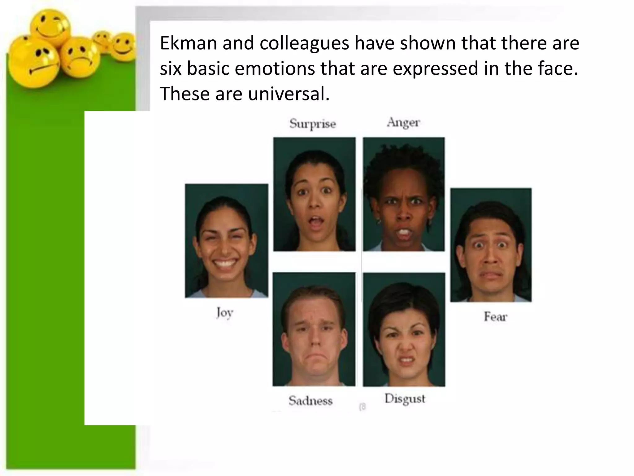 Theories of emotion | PPTX