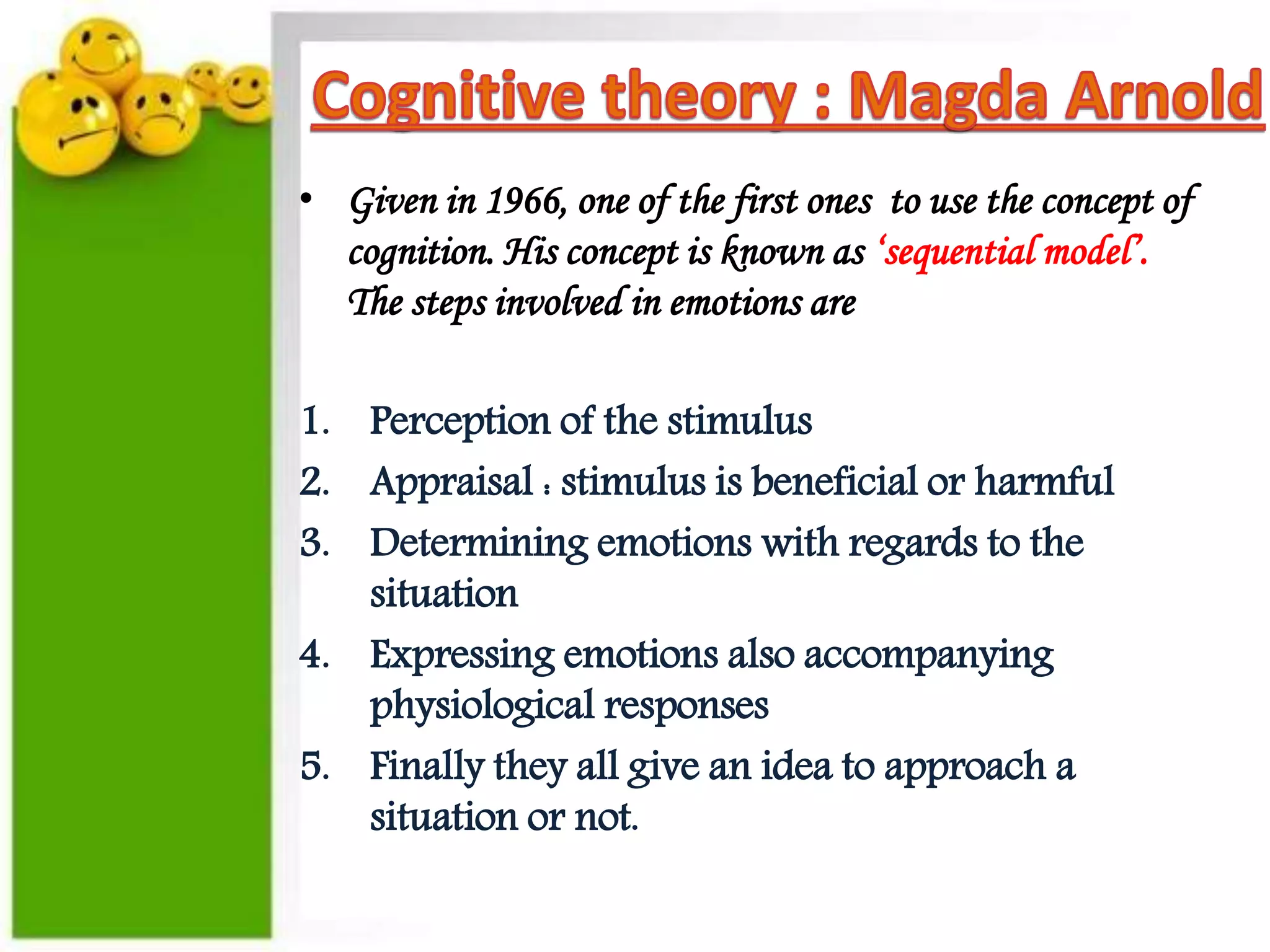 Theories of emotion | PPTX