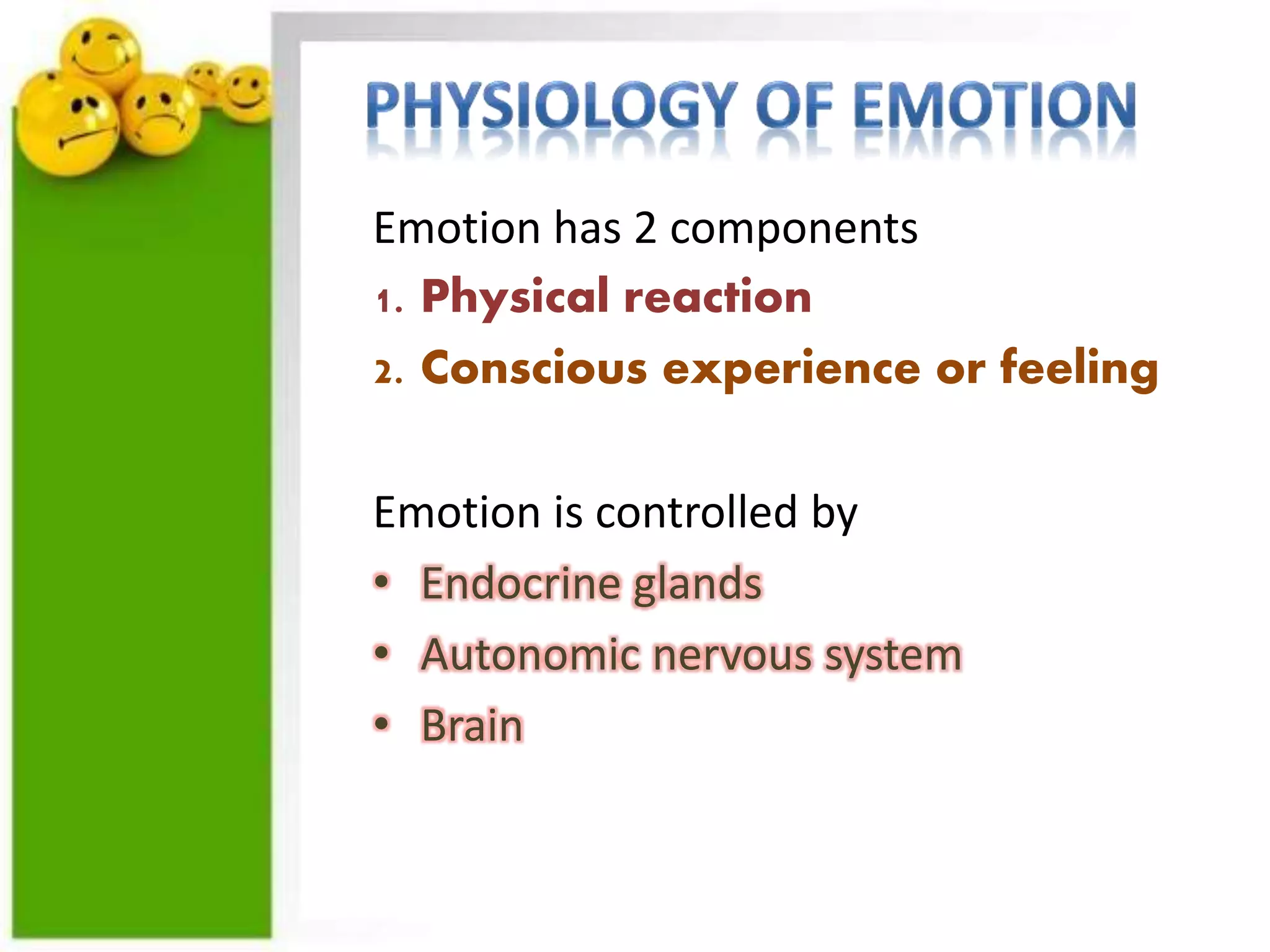 Theories of emotion | PPTX