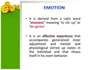 Theories of emotion | PPTX