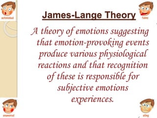 Emotion Psychology | PPTX