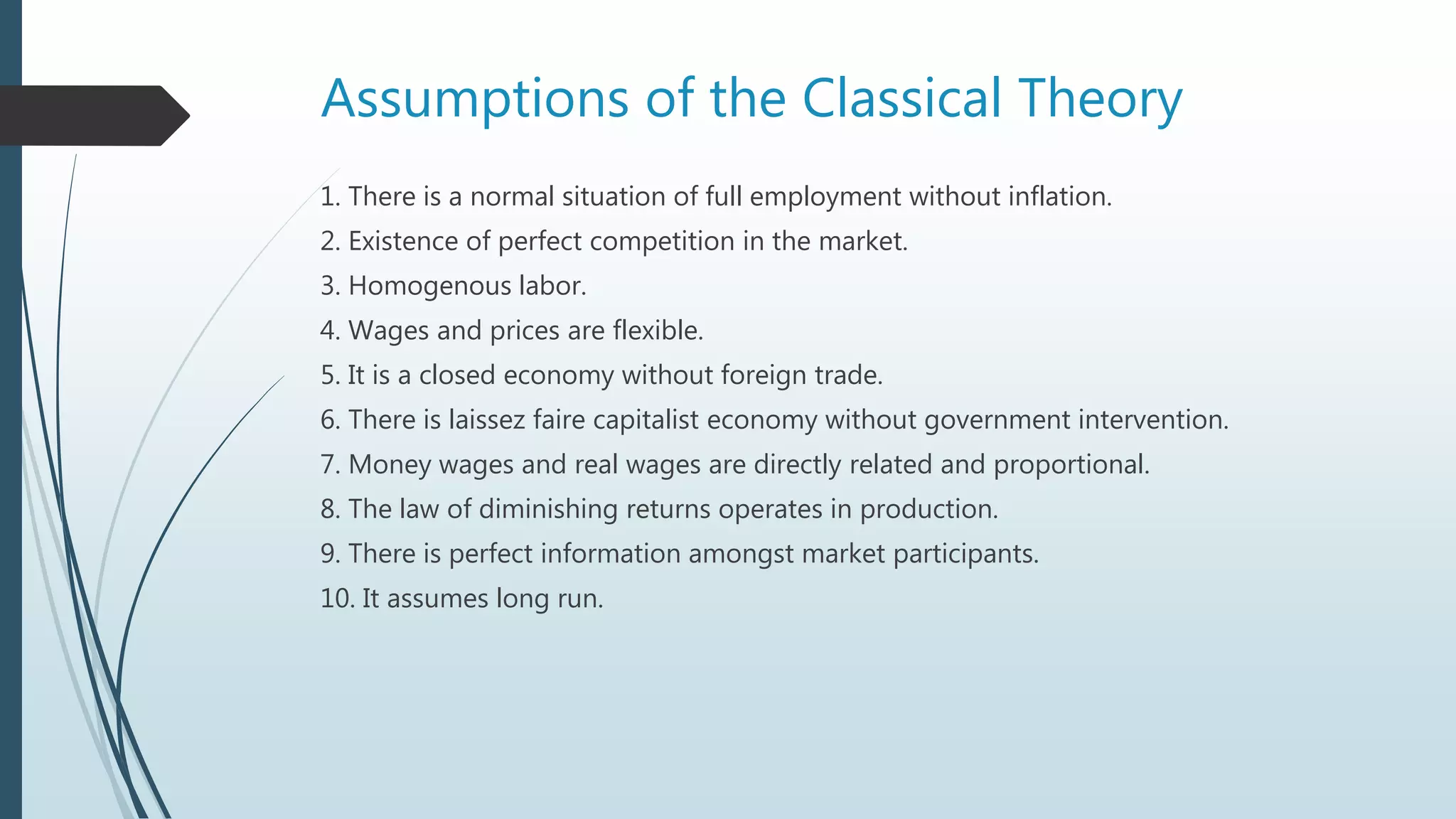 Theories of Employment | PPTX