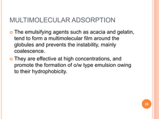 Theories of dispersion | PPTX