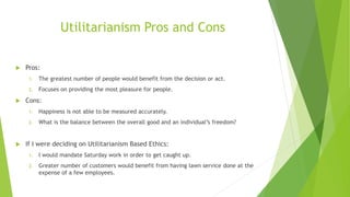 Theories of ethics | PPT