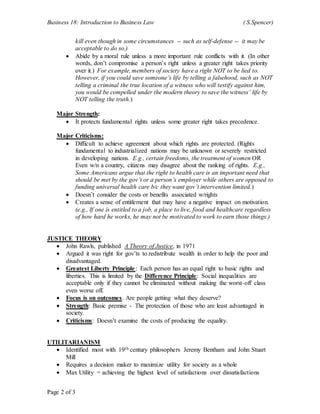 Theories of ethics | DOC