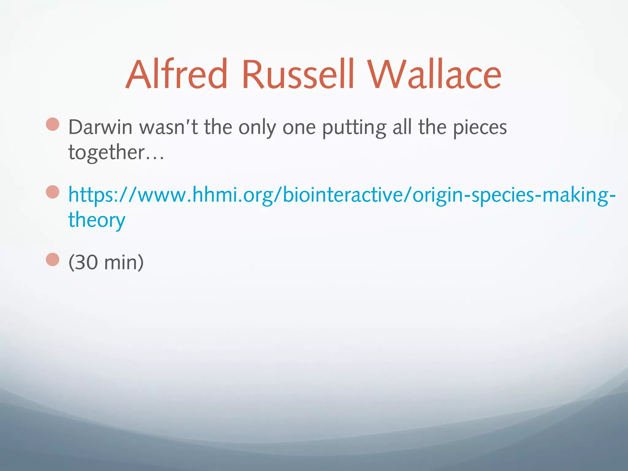 Theories of evolution | PPT