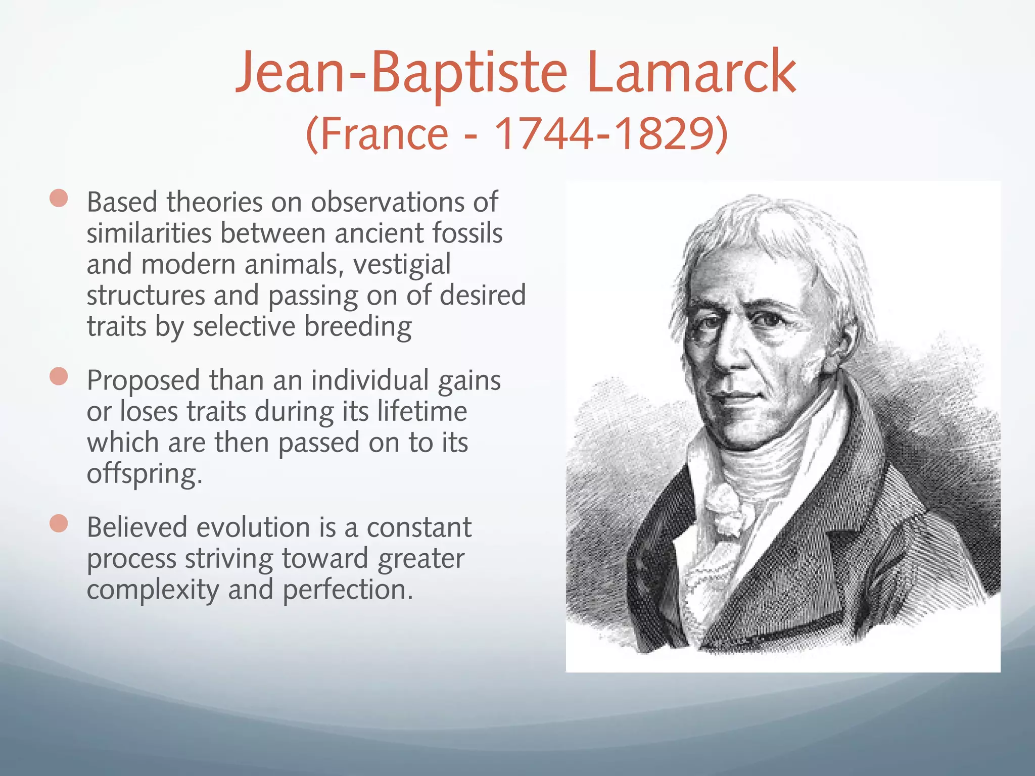 Theories of evolution | PPT