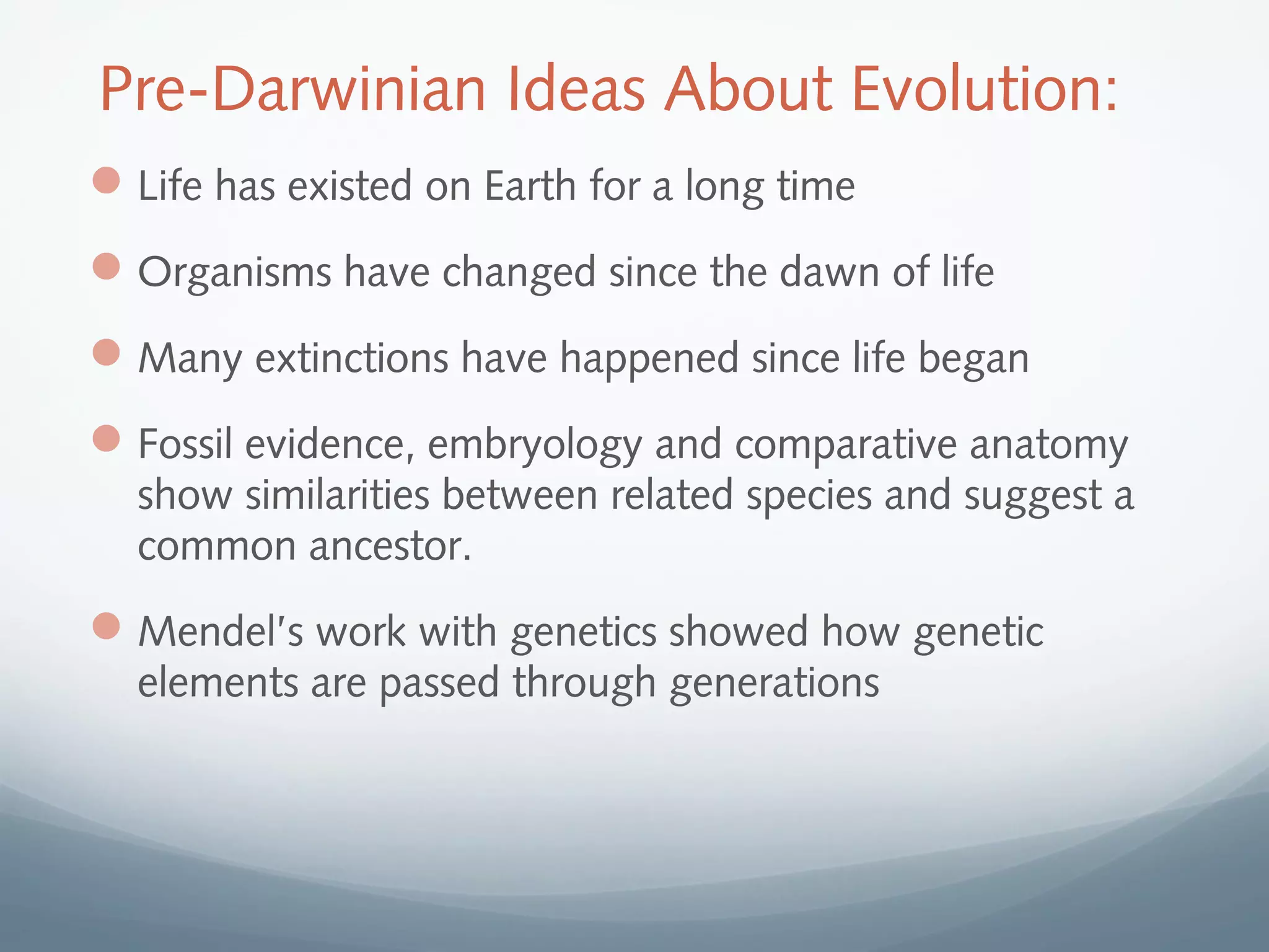 Theories of evolution | PPT