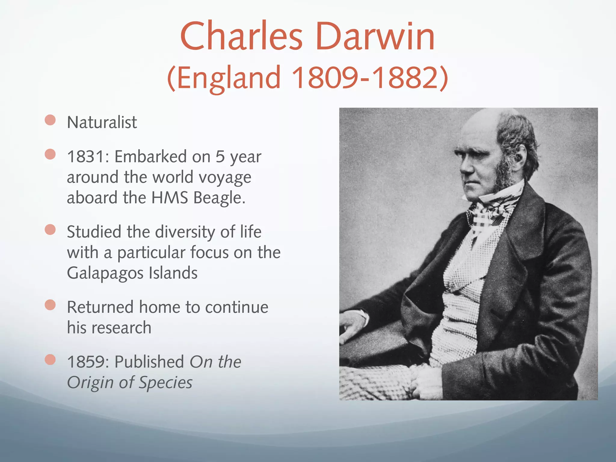 Theories of evolution | PPT | Biological Sciences | Science