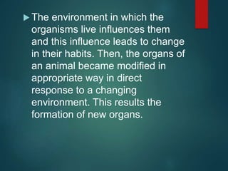 Theories of evolution | PPTX