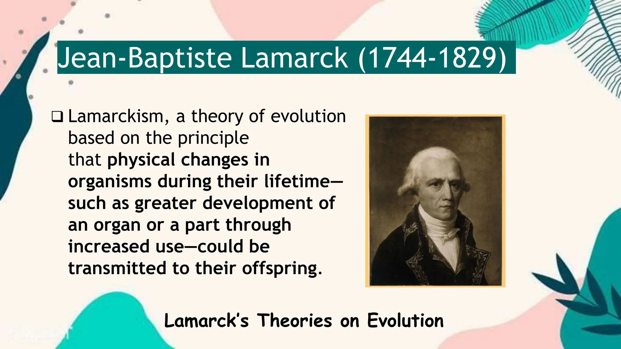 THEORIES OR OCCURRENCE OF EVOLUTION .pptx