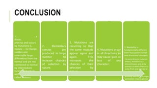 Theories of evolution other than modern synthetic theory | PPT