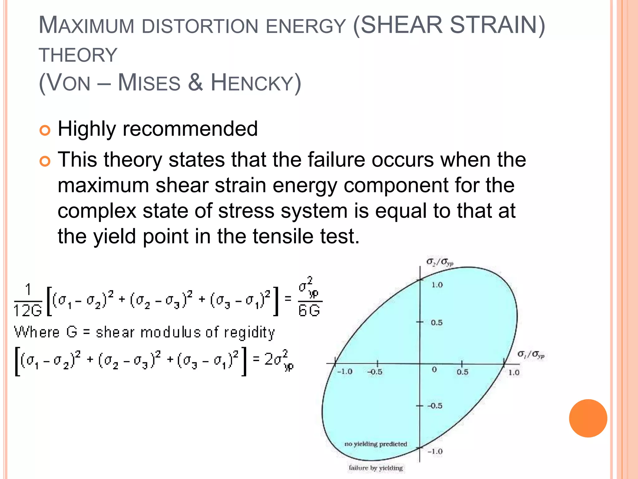 Theories of failure | PPTX