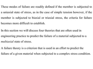 Theories of failure_scet | PPT