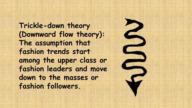Theories of fashion movement | PPTX | Fashion Trends | Style & Fashion