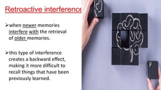 interference theory of forgetting | PPTX