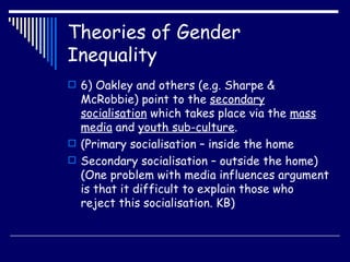 Theories of gender_inequalities | PPT