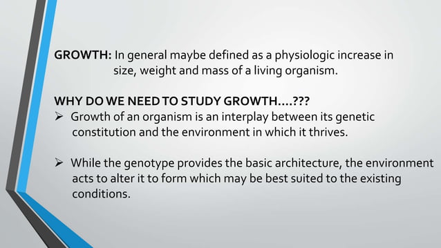 Theories of growth | PPTX | Bone and Joint Conditions | Diseases and ...