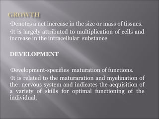 Theories of growth & development | PPT