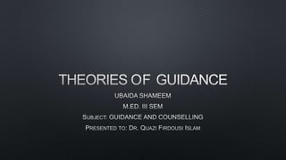 theories of guidance.pptx
