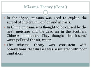 Theories of illness | PPTX | Infectious Diseases | Diseases and Conditions