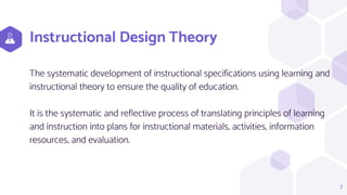 Theories of instructional materials | PPTX