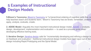 Theories of instructional materials | PPTX