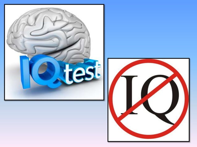 Theories of intelligence | PPTX | Science