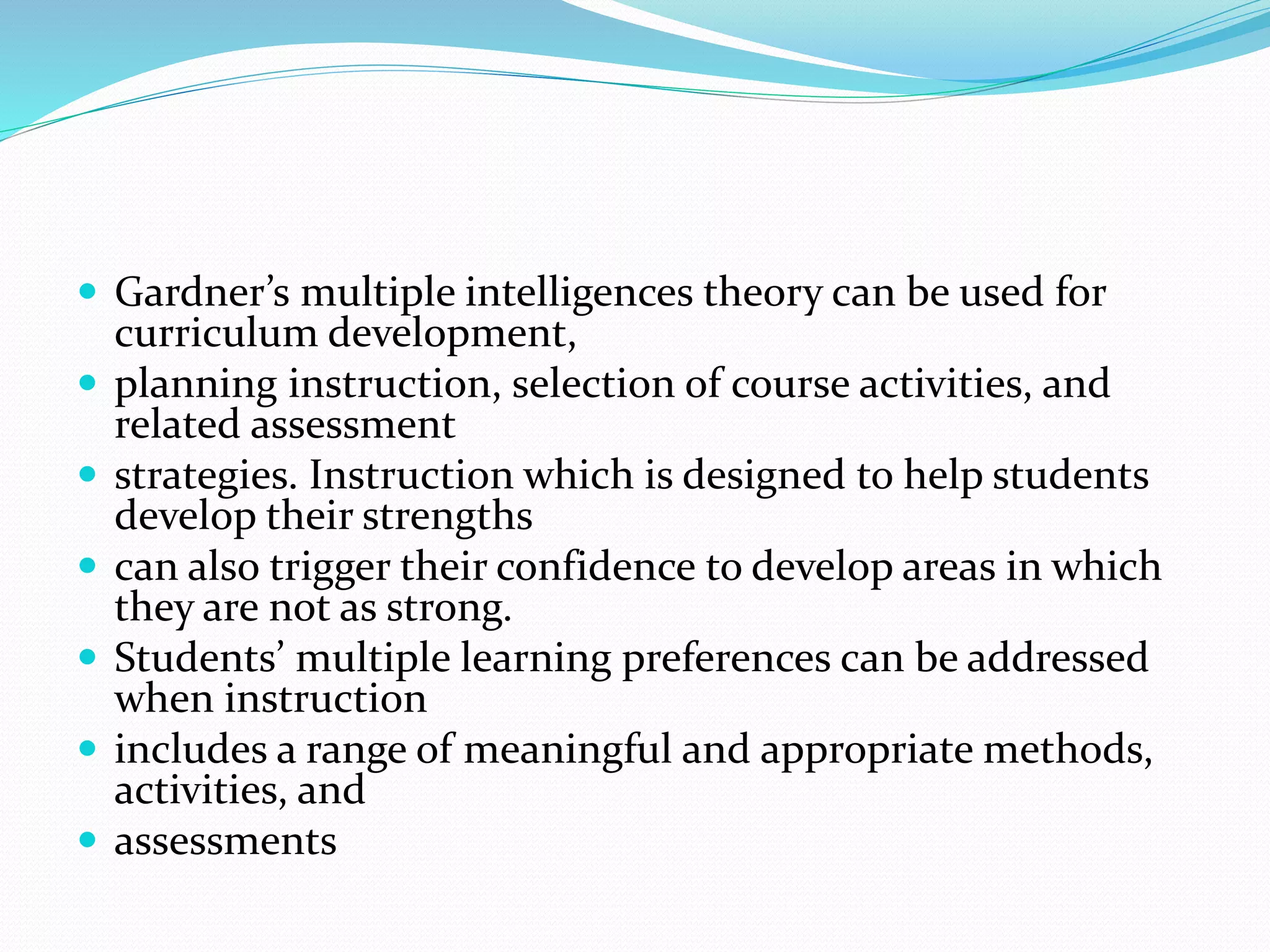 Major theories of intelligence | PPTX